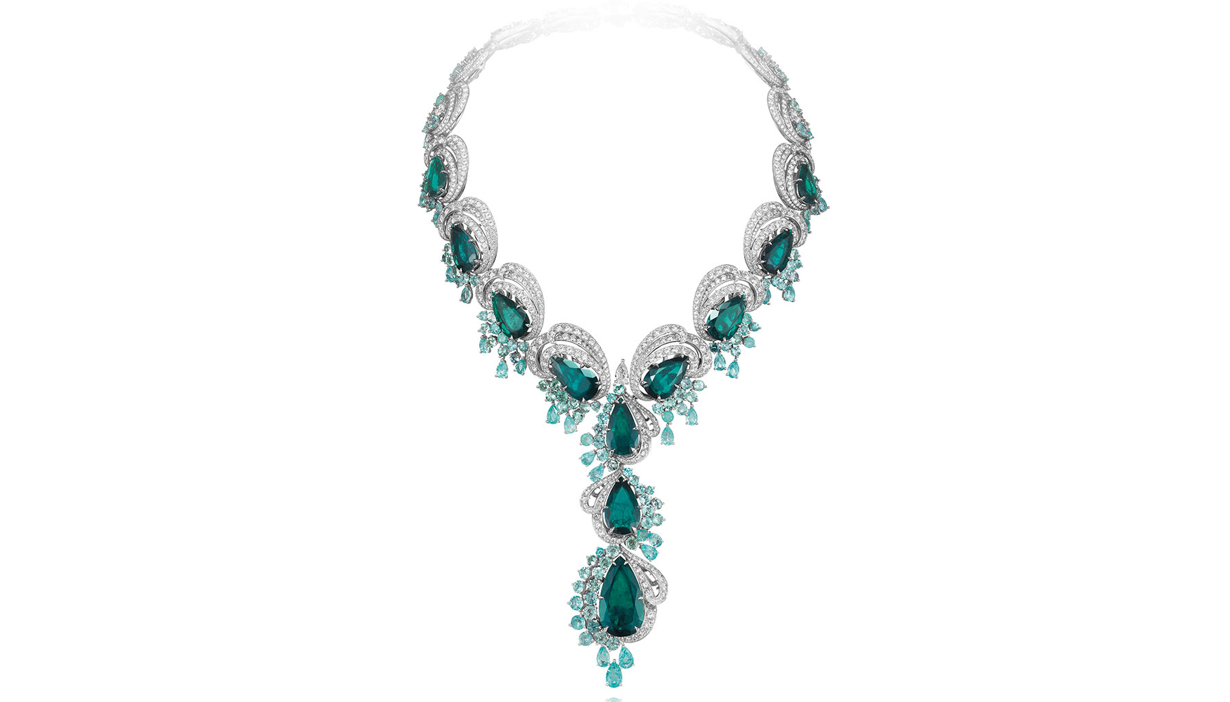 High jewellery necklaces by Boucheron, Chopard, Chaumet, Piaget and ...