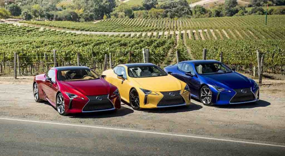 Car Review: Taking the Lexus LC Coupe, LS Limousine and LX SUV for a ...